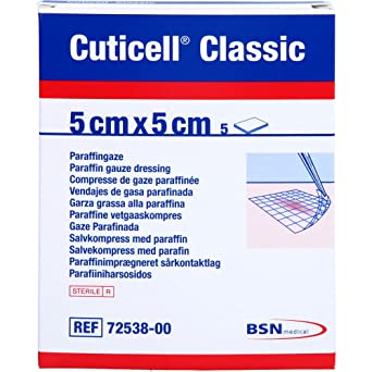 Apósito Cuticell Classic STE. 50 unidades 5cm x 5cm | Apósitos ...