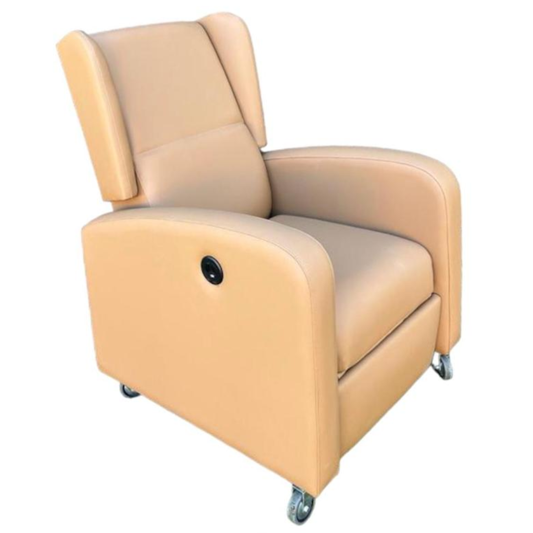 Butaca reclinable motorizada con ruedas. Varios colores | SILLONES ...
