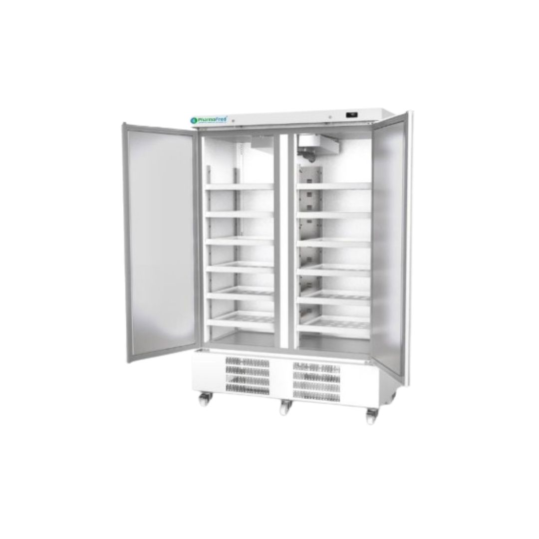 Frigorífico de 1201L de capacidad con puertas opacas y 12 estantes ...