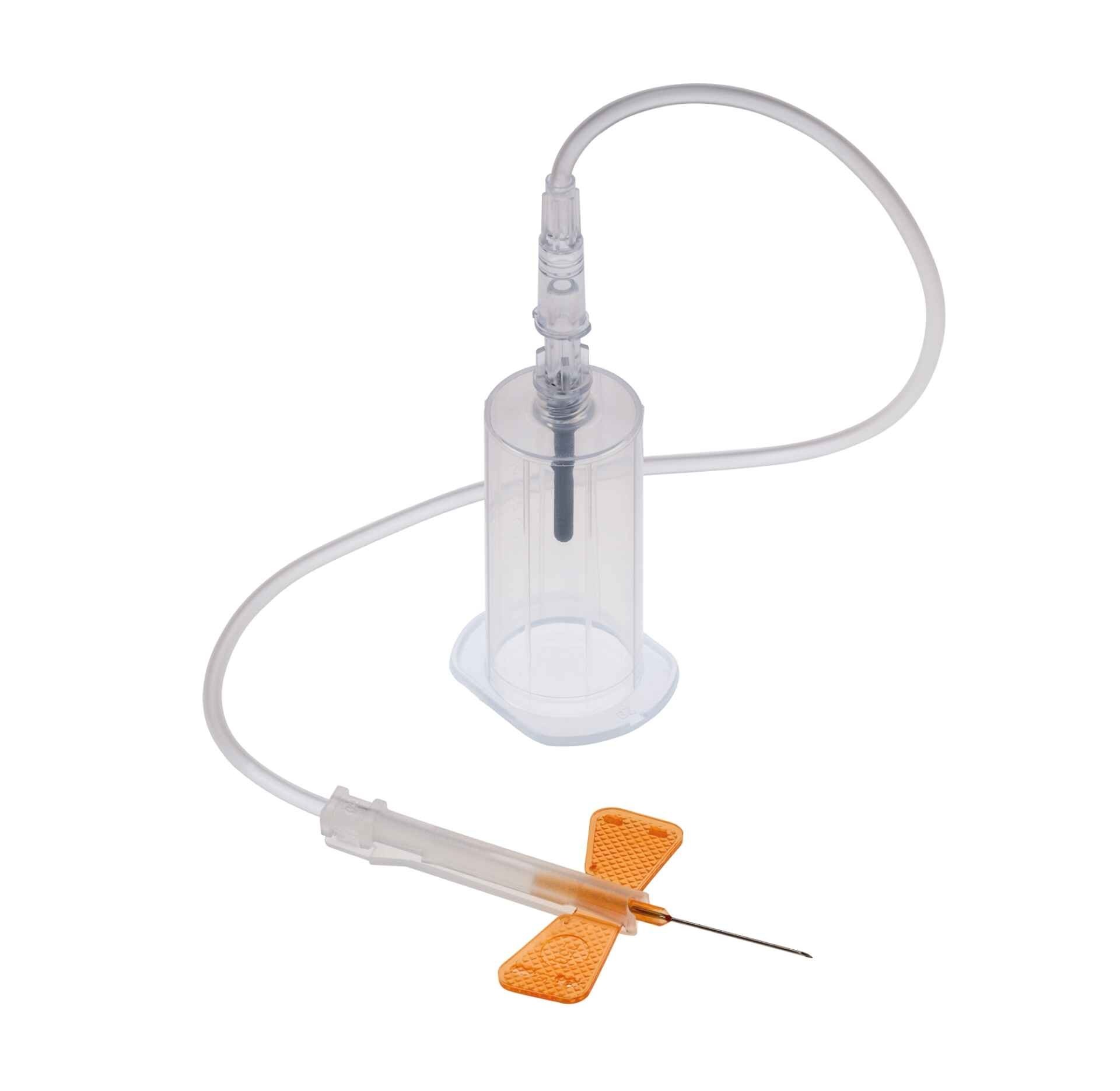 Palomilla seguridad Vacutainer, 21Gx20cm, verde. Caja de 50 uds ...